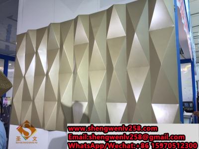 China Foctry OEM/ODM Aluminum Single Panel for Decorative Wall Facade for sale