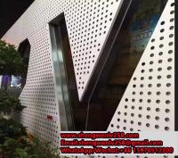 China Exterior Metal patterned aluminum facade cladding metal curtain wall decoration for sale