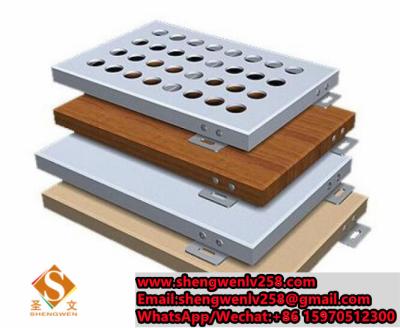 China External Cladding Curtain Wall Facade Panel Aluminum veneer For Curtain Wall From China Manufacturer for sale
