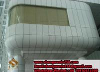 China Custom Interior Outdoor Perforated CNC Carving Aluminum Facade for sale
