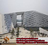 China Decorative perforated sheet metal panels aluminium cladding facade for sale