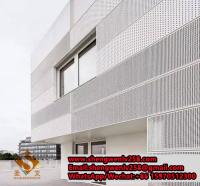 China Aluminum Products Building Material Perforated Panel for Facade Wall for sale