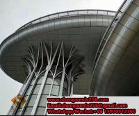 China Metal cladding aluminium solid wall cladding metal sheet for roof and facade for sale
