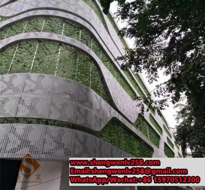 China 1100 Series Aluminum Ceiling Laser Cutting Decorative Perforated Aluminum Panel for sale