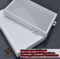 China Decorative Building Wall Cladding Aluminum Flat Facade Panels for sale
