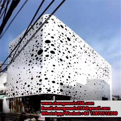 China Construction Material Modern Wall Cladding 10mm Aluminium Plate for Station Project for sale