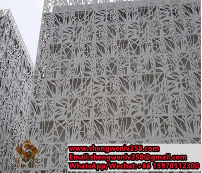 China Laser Cut Metal Wall Panels Aluminium Sheet For Building Facades System for sale