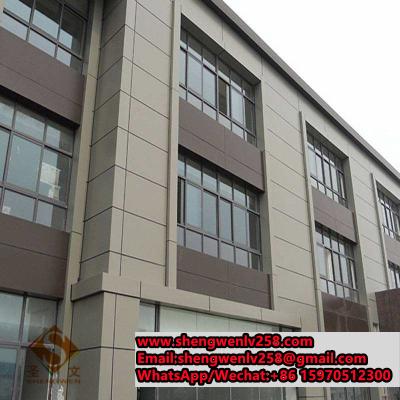 China Aluminum 3D Curtain Wall Panel Exterior Art Metal Facade for sale