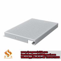 China Hollow perforated metal facade aluminum cladding panels metal screen PVDF 3mm for sale