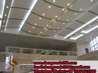 China False Ceiling Building Material Perforated Aluminum Wall Panel for Office Ceiling for sale
