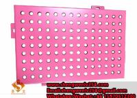 China Exterior Wall Decoration Material Aluminum Perforated Wall Panel for Project for sale