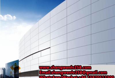 China Custom Aluminum Facade Proejct Aluminum 3D Cladding Flat Facade for Curtain Wall for sale