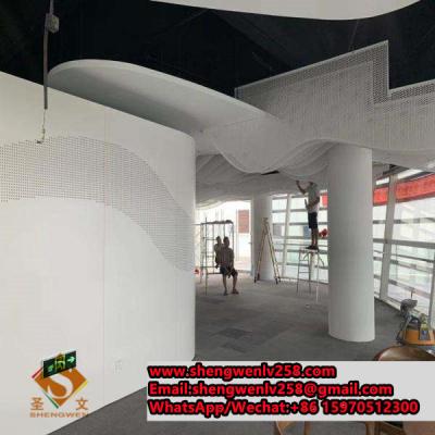 China Custom Hotel Outdoor Facade Carved Aluminum Cladding Wall Panel for sale