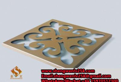 China Wall Decorative Material Laser Cutting Aluminium Panel Screen with European Style for sale
