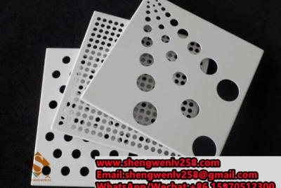 China Perforated Aluminium Column Covers Cladding Panel for Hotel Decoration for sale