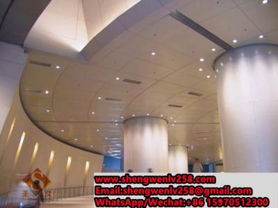 China Decorative Curtain Wall Aluminum Plate Custom Aluminum Veneer Facade for sale