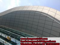 China Modern Design Aluminum Facade Cladding Custom Marble/Wooden Textured Aluminum Veneer for sale