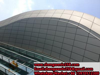 China Modern Design Aluminum Facade Cladding Custom Marble/Wooden Textured Aluminum Veneer for sale