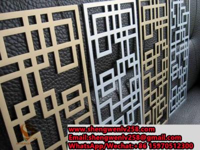 China Outdoor Garden Aluminum Fence Indoor aluminum Screen Custom Aluminum Panel for sale