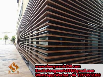 China Building Construction Materials Aluminium Louver Profile for Building for sale