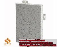 China Modern Design Metal Facade Cladding Wall Panel Marble Textured Aluminum Veneer for sale
