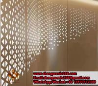 China Indoor Outdoor Aluminum Screen/Fence Custom CNC Cutting Patterns for sale