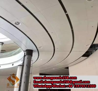 China 2.0mm Thickness Board Fireproofing Wall Sheets Decoration for Railway Station for sale