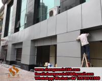 China Kind of Flat Metal Facade Panel with PE Color Coated Surface for sale