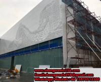 China Manufacture Solid Aluminum Panel Aluminium Perforated Panel for Facade for sale