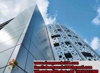China Light Weight Metal Wall Cladding Laser Cut Wall Panel for Building Decoration for sale