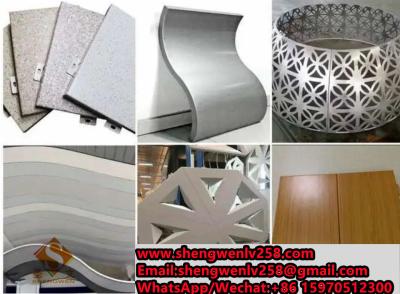 China Customized Interior Exterio Aluminum Cladding Wall Decorative Wall Panel 3D for sale