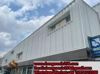 China Aluminum Suspended Curved Baffle Ceiling with Different Styles of Design for sale