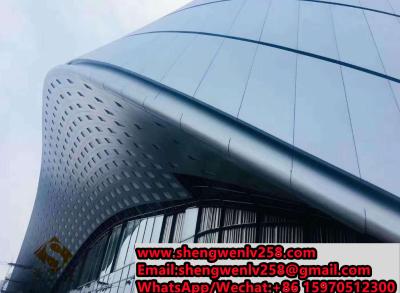 China Polyester Coated Laser Cut Aluminum Wall Panel for Suspended System for sale