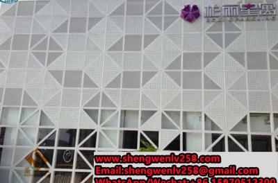 China 1500X1500mm Size Laser Cutting Aluminum Sheet for Interior Screen for sale