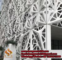 China Aceplate Wall Sheets Decoration Aluminium Perforated Facade Panel for Exterior Wall for sale