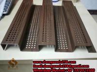 China Aluminum Carved Veneer Shopping Mall Building Aluminum Cladding Material Curtain Wall Facade for sale