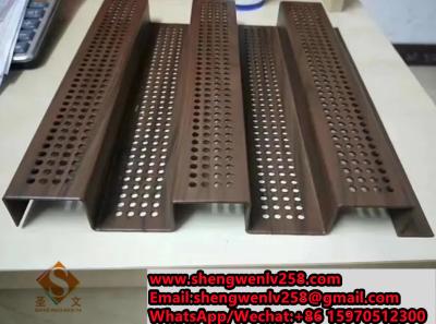 China Aluminum Carved Veneer Shopping Mall Building Aluminum Cladding Material Curtain Wall Facade for sale