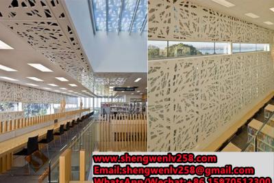 China Interior Home Decoration Embossed Aluminum Wall Cladding for Restaurant for sale