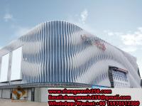 China Architectural Wall Panels Systems Customized Decorative Metal Curtain Wall for sale