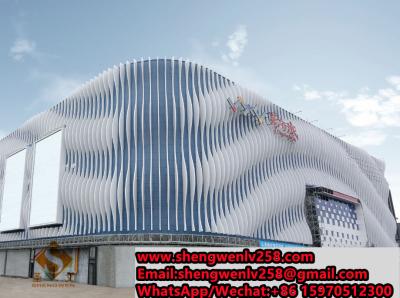 China Architectural Wall Panels Systems Customized Decorative Metal Curtain Wall for sale