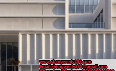 China Exterior Cladding Materials Decorative Panel 3D Aluminum Plate for Restaurant for sale