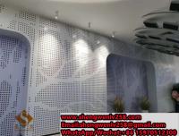 China Aluminum Carved Panel Mashrabiya Perforated Aluminium Decorative Facade for sale