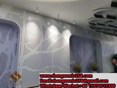 China Aluminum Carved Panel Mashrabiya Perforated Aluminium Decorative Facade for sale