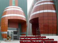 China Aluminum Carved Panel Mashrabiya Perforated Aluminium Decorative Facade for sale