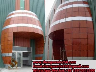 China Aluminum Carved Panel Mashrabiya Perforated Aluminium Decorative Facade for sale