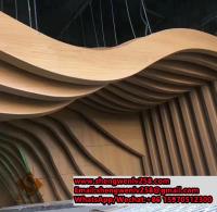 China Exterior Metal patterned aluminum facade wall cladding metal curtain wall for sale
