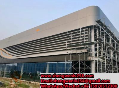 China Environmental Friendly Exterior Metal Perforated Decorative Aluminum Solid Panel for sale