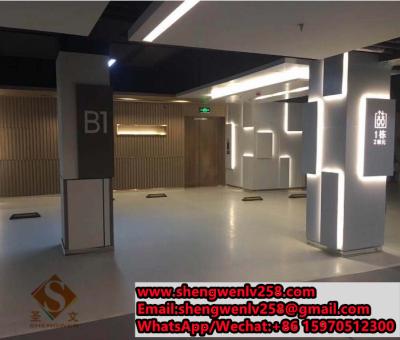 China Polyester Spray Perforated Aluminum Single Panel for Office Ceiling Decoration for sale
