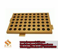 China Beauty East Cladding Wall Panel Aluminum Carved Solid Cladding Perforated Facade for sale