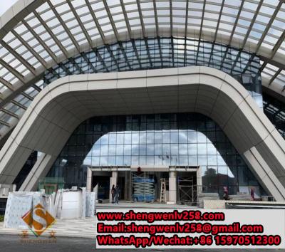 China Exterior Wall Cladding Aluminium Perforated Facade Panel with Modern Design for sale